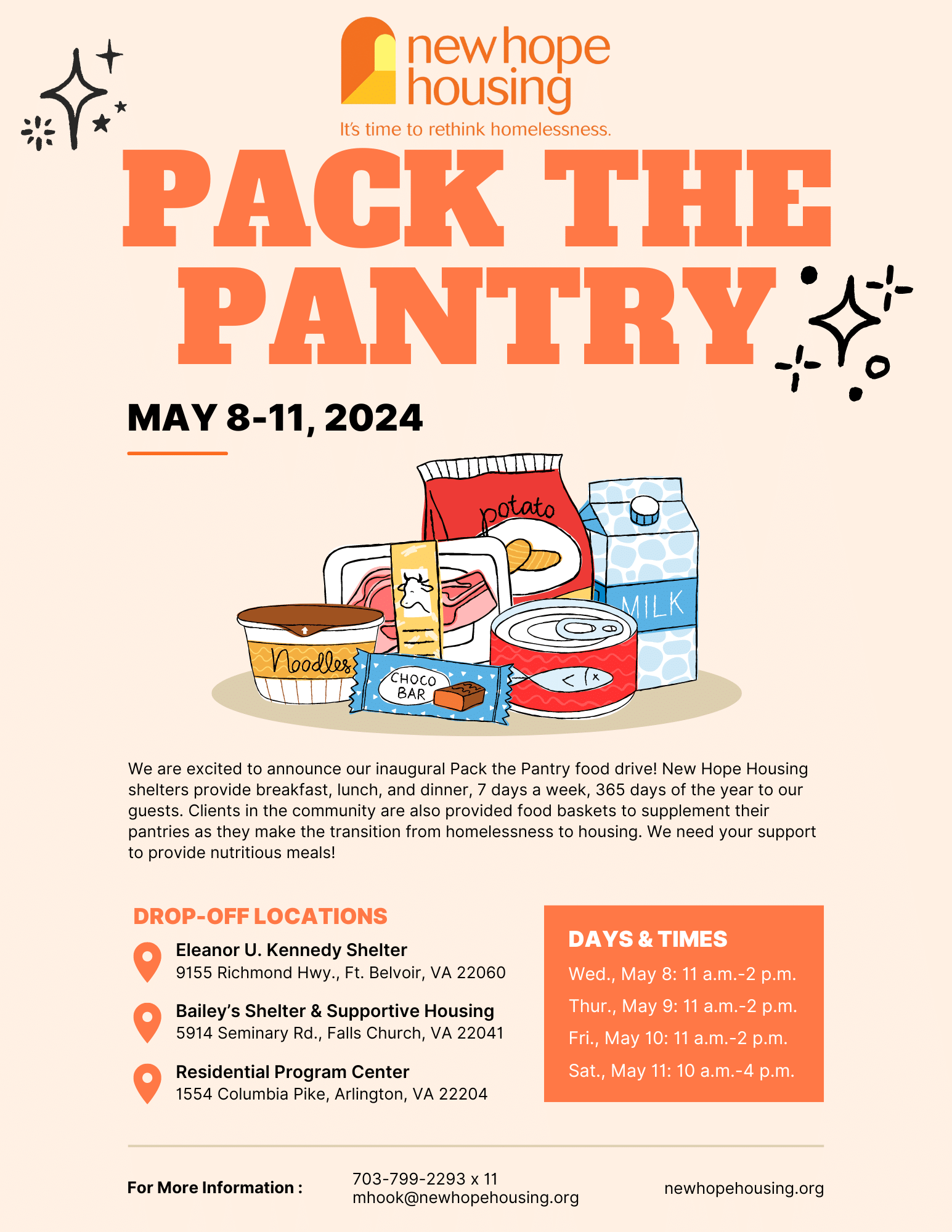 Upcoming Events - New Hope Housing