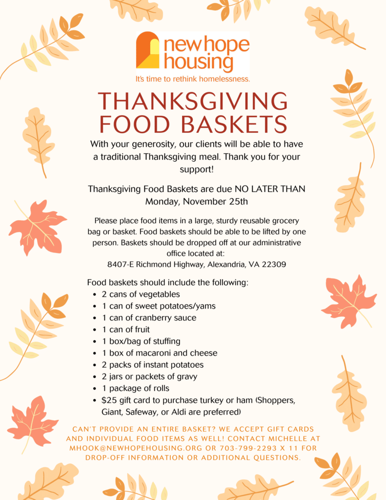 Upcoming Events - New Hope Housing